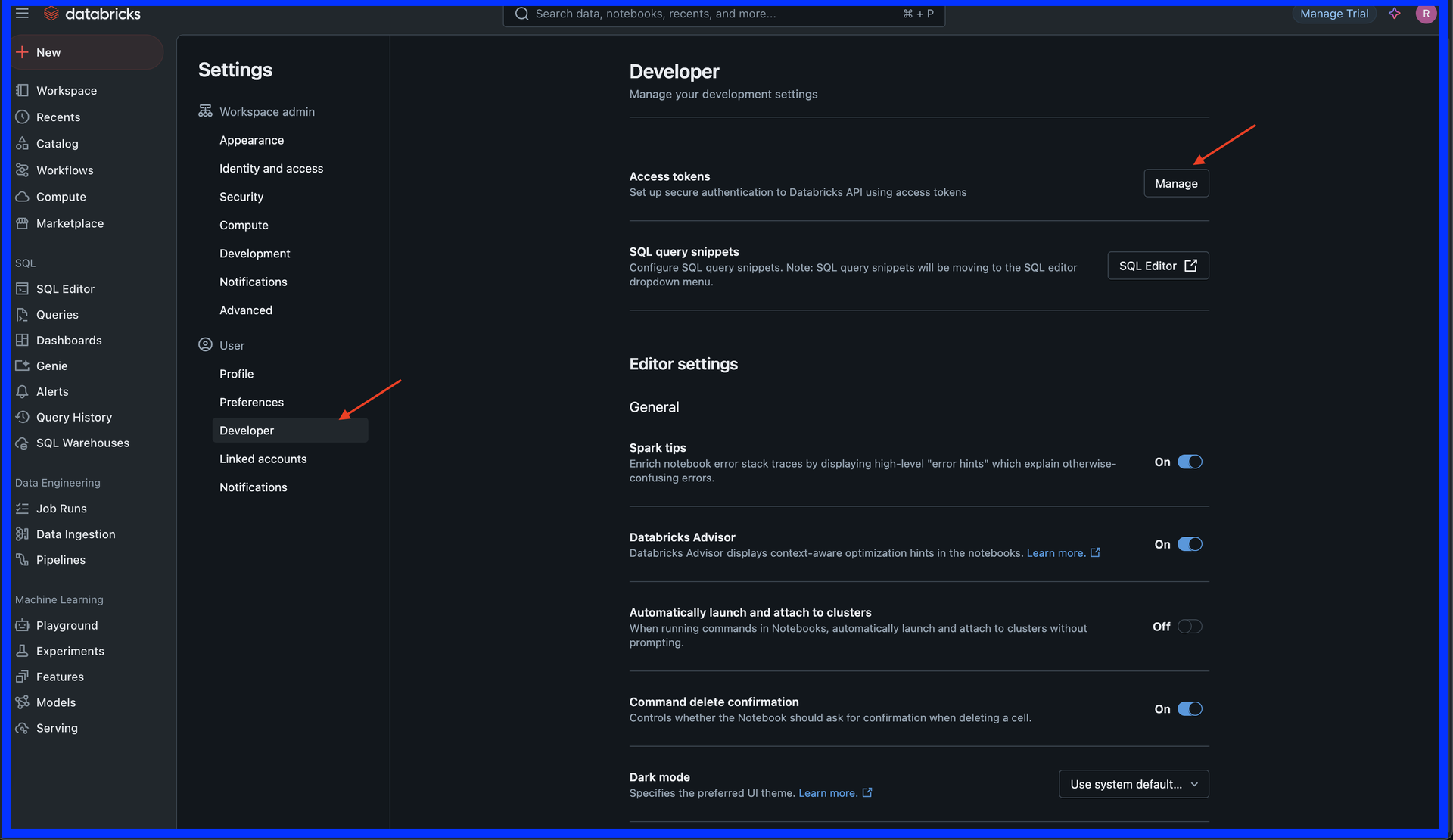 Access Databricks data with PAT (personal access token) from Alteryx One